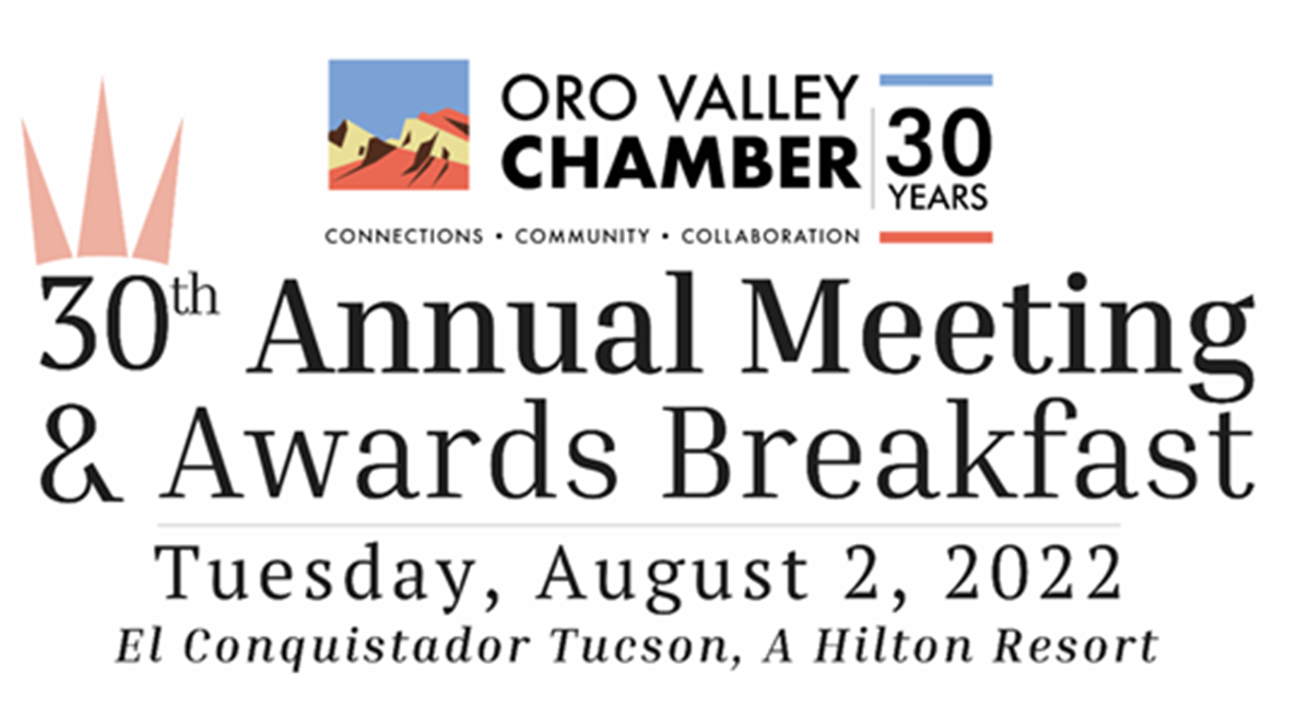 Oro Valley Chamber Annual Meeting & Awards Breakfast Oro Valley ...